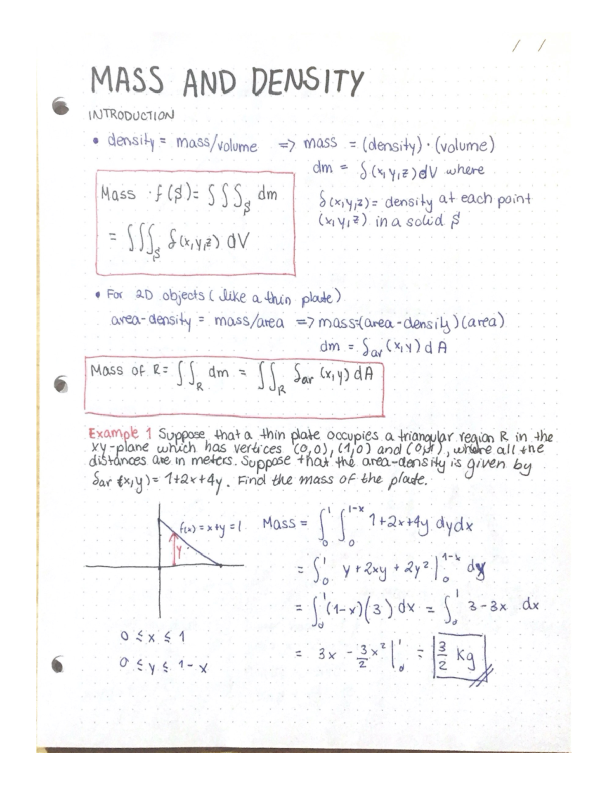 Mass and density - Prof. Sumi Seo - MASS AND DENSITY INTRODUCTION ...