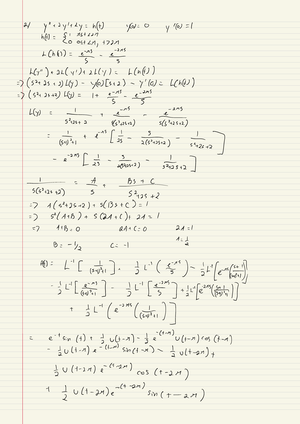 MEEN 308 DIFFERENTIAL EQUATION Home Work 0 - Homework 0by Jan 22 ...