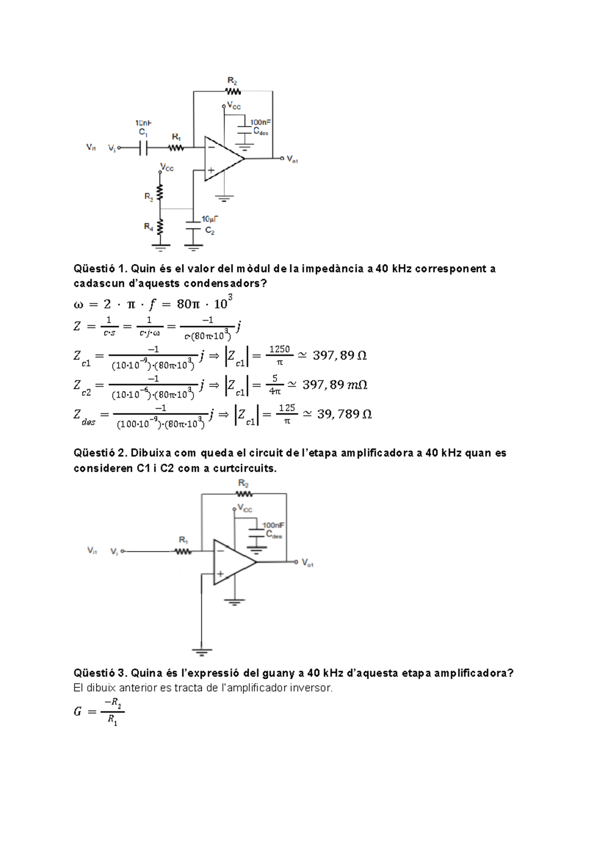 LAB FISE 4 - previlab fise 4 - Qüestió 1. Quin és el valor del mòdul de ...