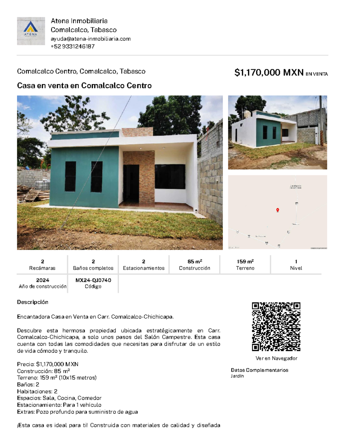Casa chichicapa - asdfgh - Atena Inmobiliaria Comalcalco, Tabasco ayuda ...