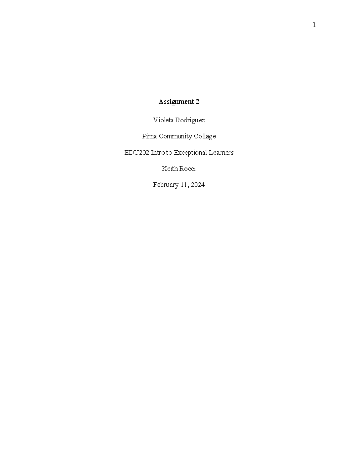 EDU202-Assignment 2 - EDU202-Assignment 2 - Assignment 2 Violeta ...