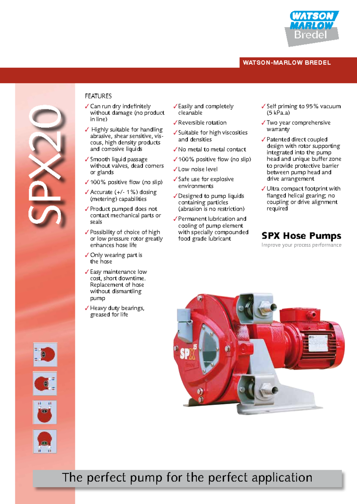 Preristaltica - Bredel vista em corte - spx SPX Hose Pumps Improve your process performance ...