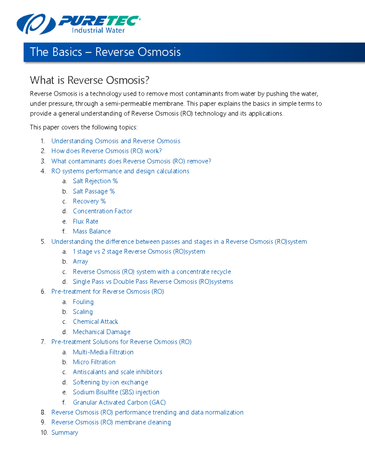 Reverse-Osmosis-The-Basics-032024-1 - What is Reverse Osmosis? Reverse ...