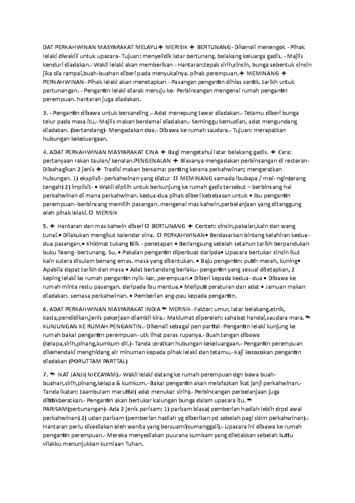 Etnics Poster - culture is important - DAT PERKAHWINAN MASYARAKAT ...