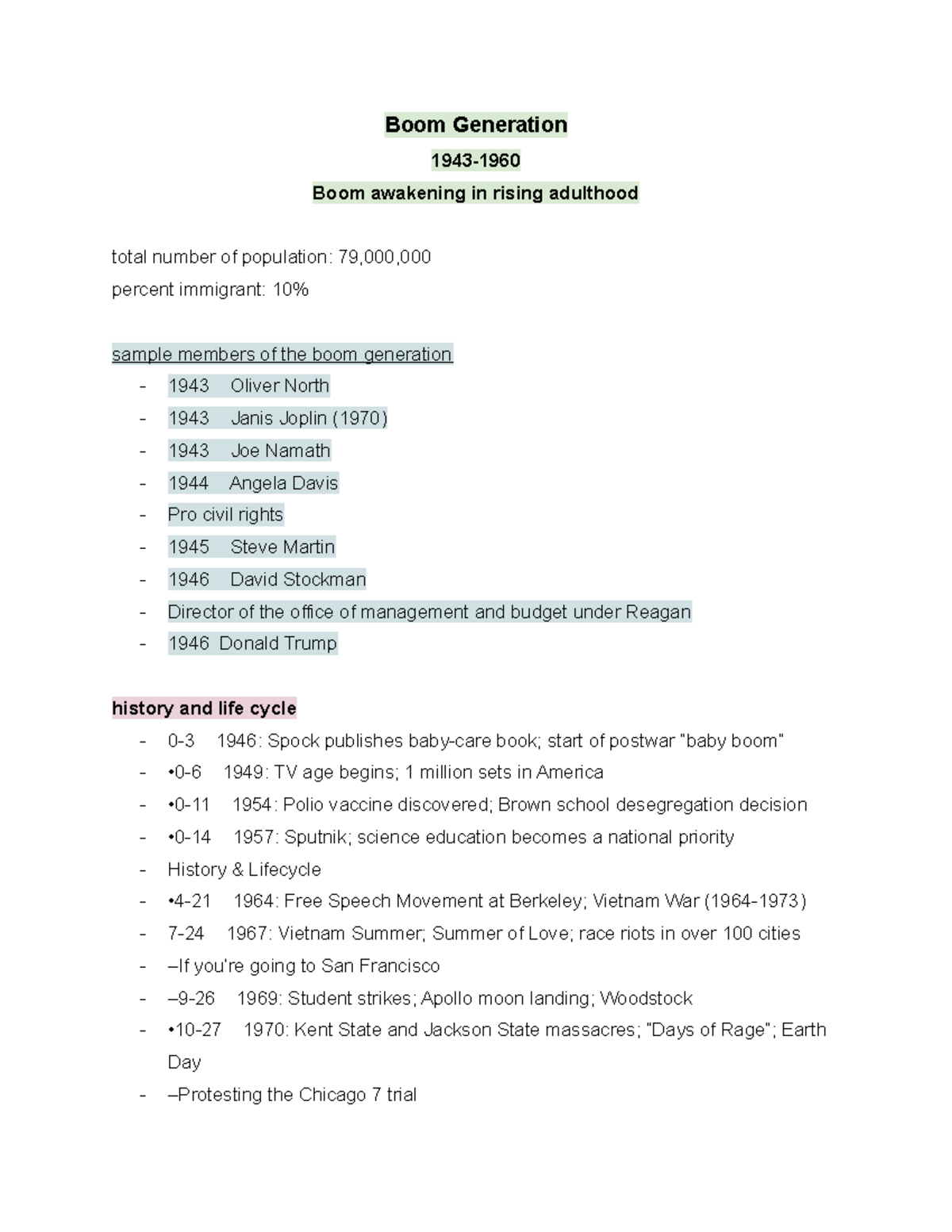 The boom generation - professor Miltiades - module 8 powerpoint - Boom ...