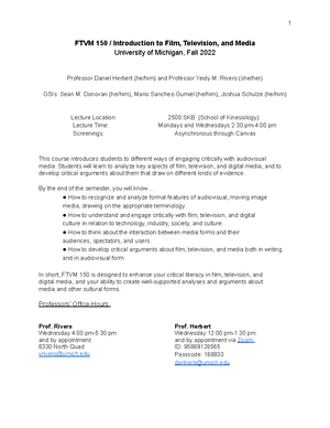 Intro to film- class note - Film 256 aerial shot: a shot taken from an ...