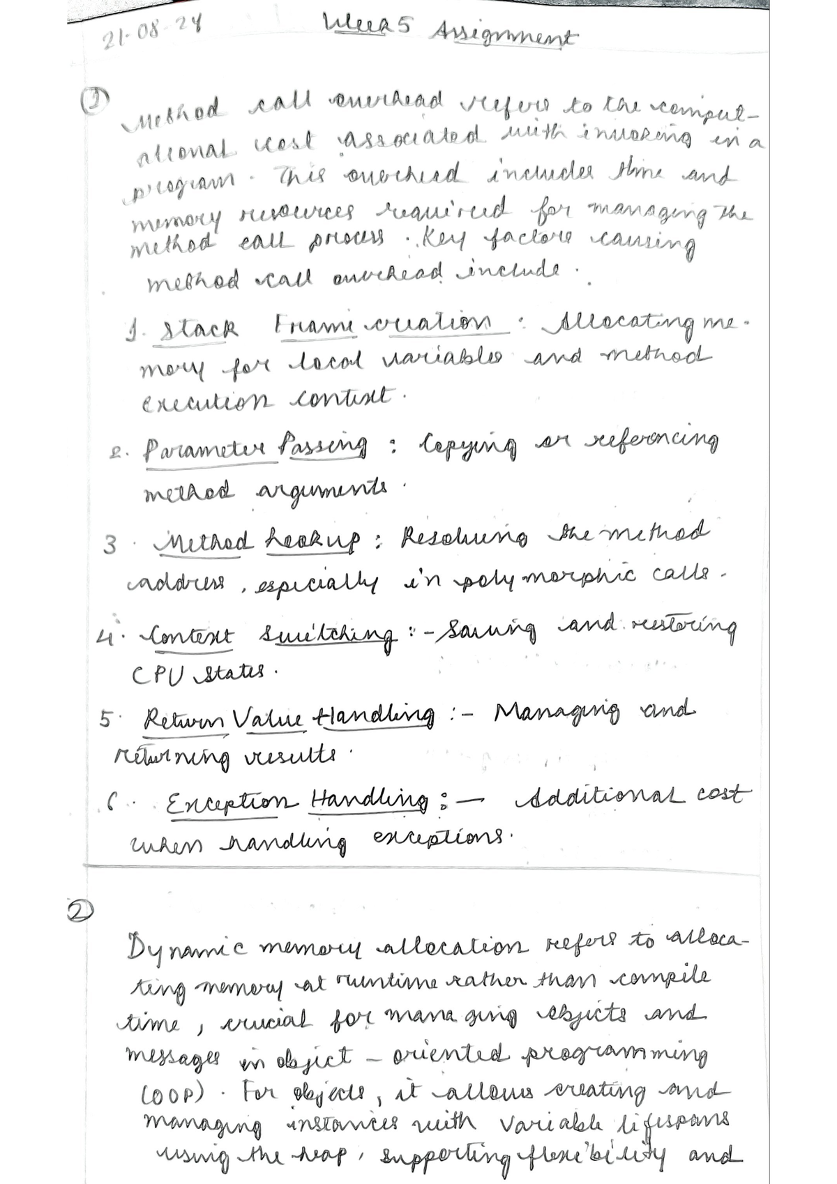 Week5 Assignment Answers - weeks Assignment 1 Meshad call everhead refers to the allowal cost ...
