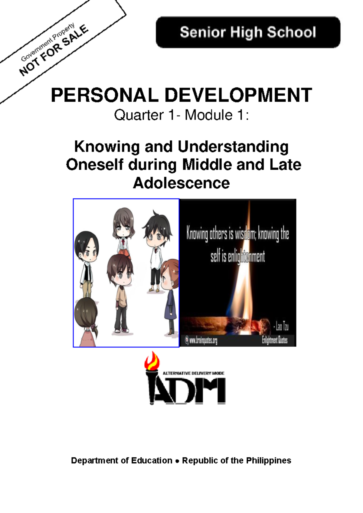 Personal Development Q1 Mod 1 Knowing-and-Understanding-Oneself v5 ...