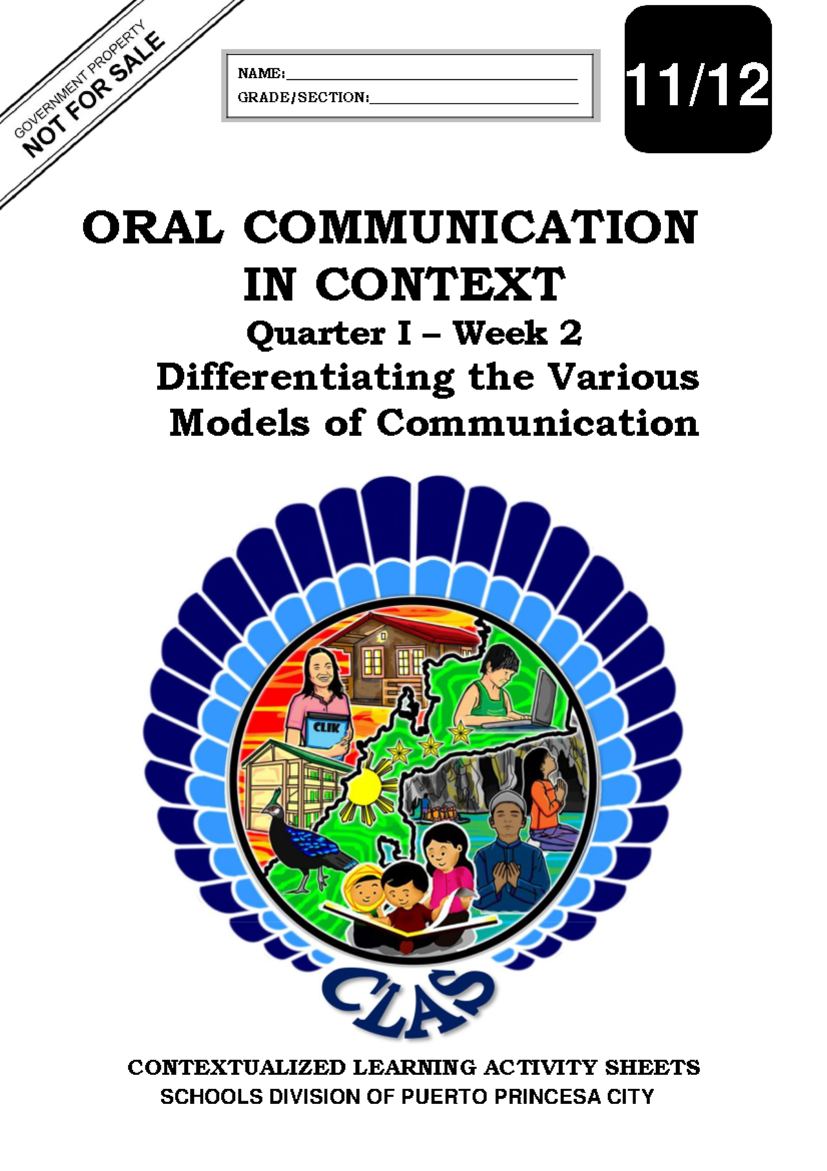 Week 2 - Oral Communication - ####### NAME ...