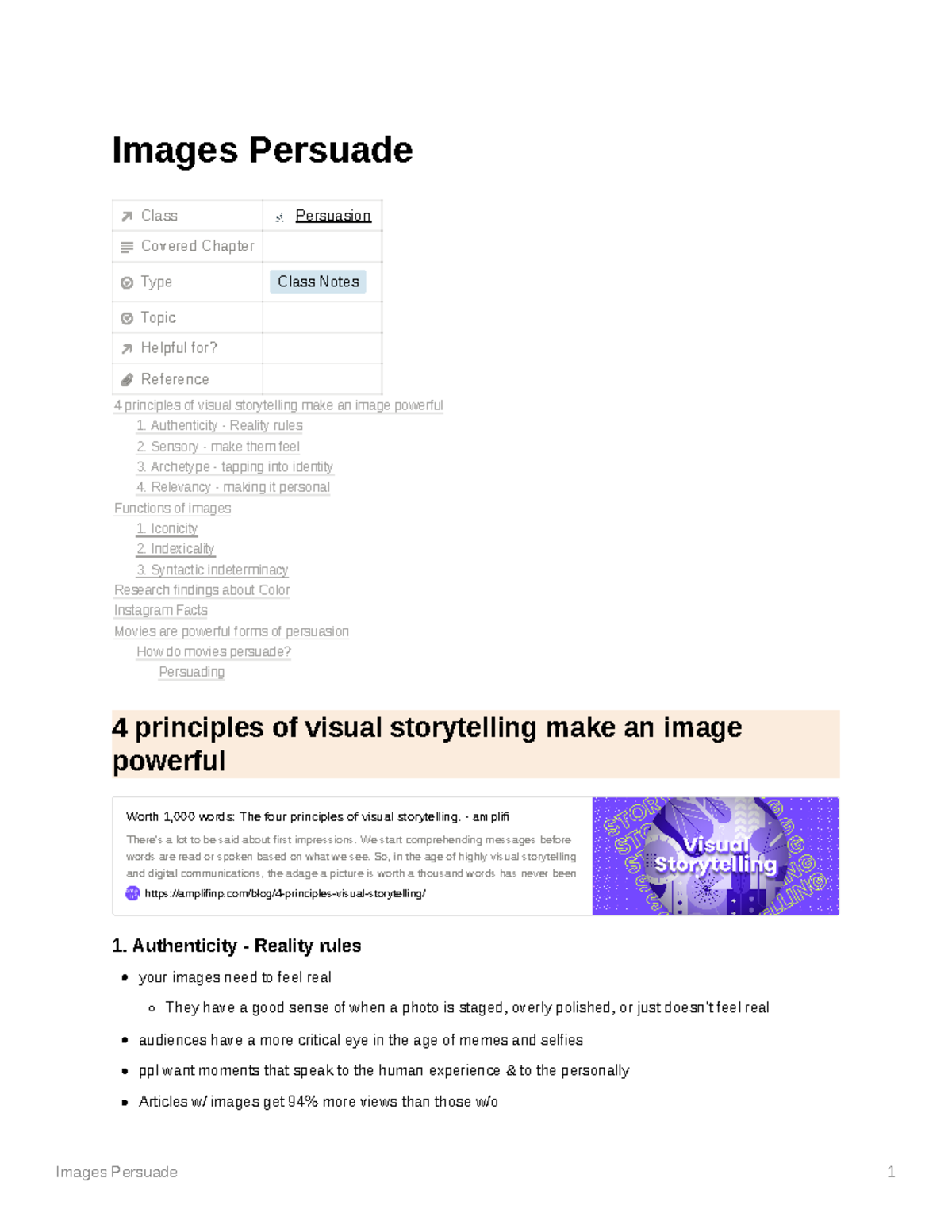 Images Persuade - This is the note that I took for studying ...