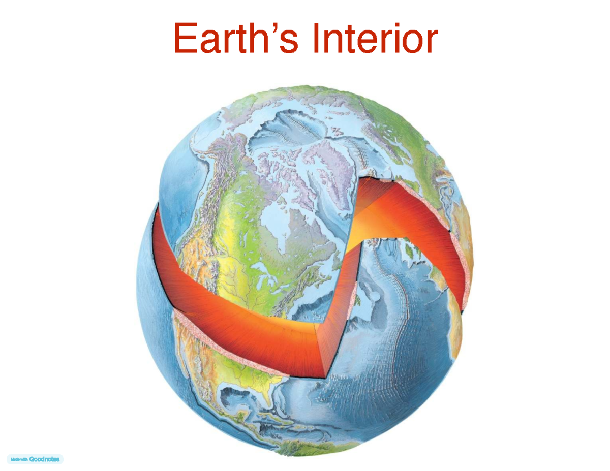 Earth’s interior - fga aa fadf afg af a - Earth’s Interior ####### MOR ...