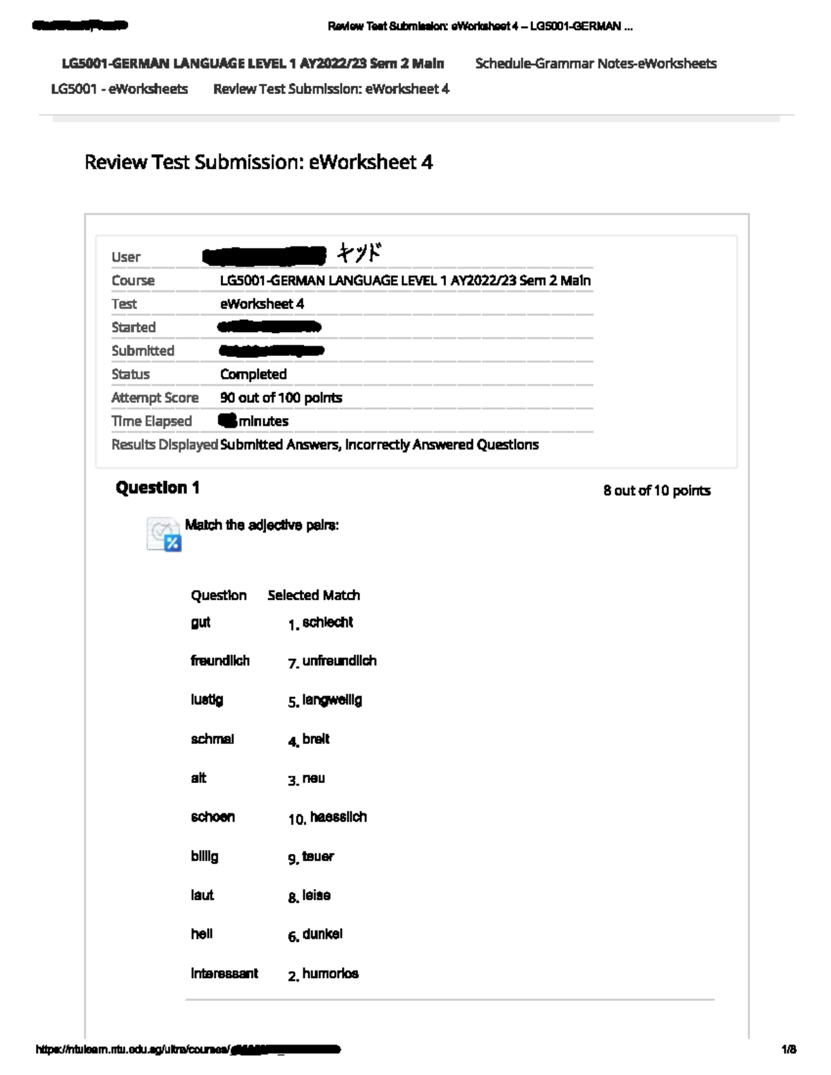 LG5001 eworksheet 4 - LG9001 - =F e - ente E -nee e nee - - Studocu