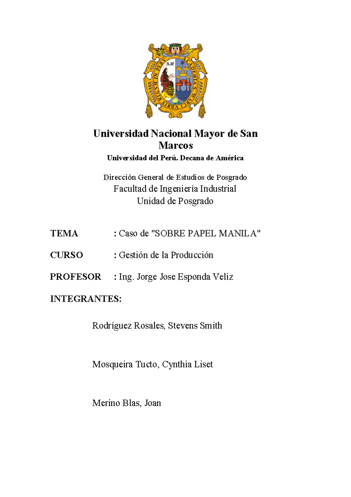 14.06.24 Caso sobre Manila Rodriguez Mosqueira Merino - Universidad ...