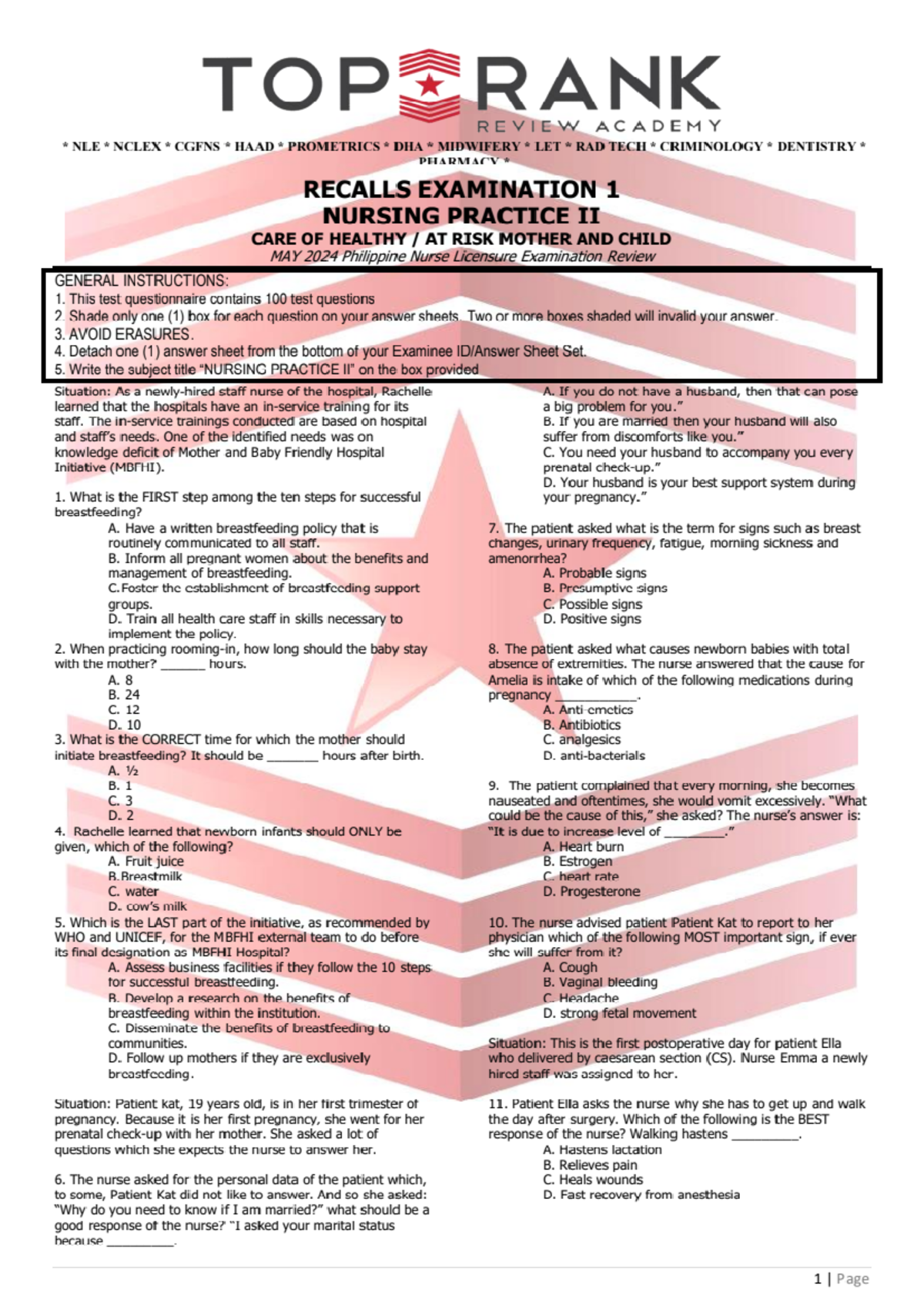 Inbound 3347475532040864128 - TOP RANK REVIEW ACADEMY NLE NCLEX CGFNS ...