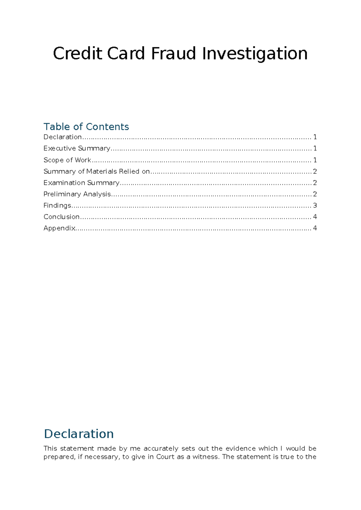 Lab 7 & 8 - Lab investigation - Credit Card Fraud Investigation Table ...