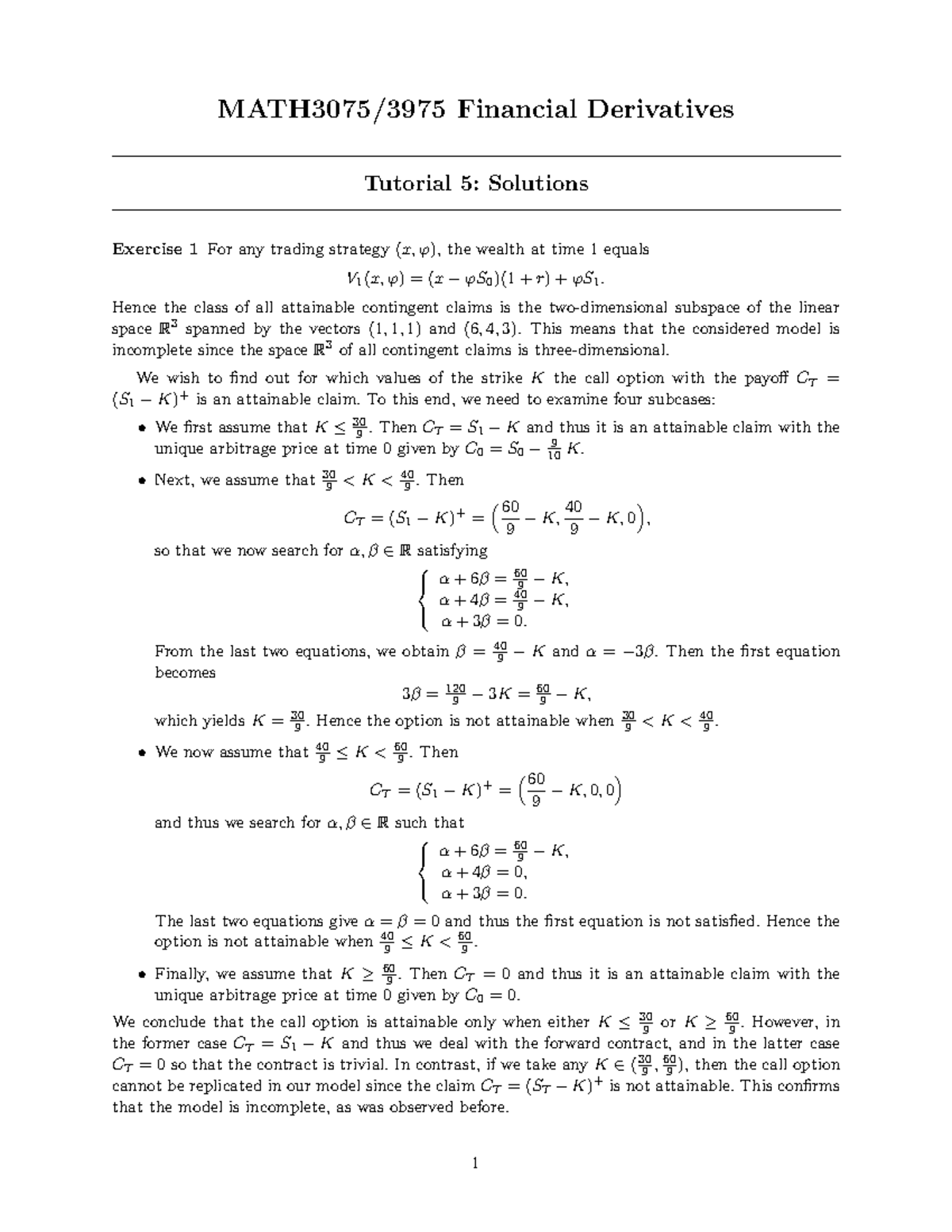 MATH 3075 3975 s5-2 - Practice materials - MATH3075/3975 Financial ...