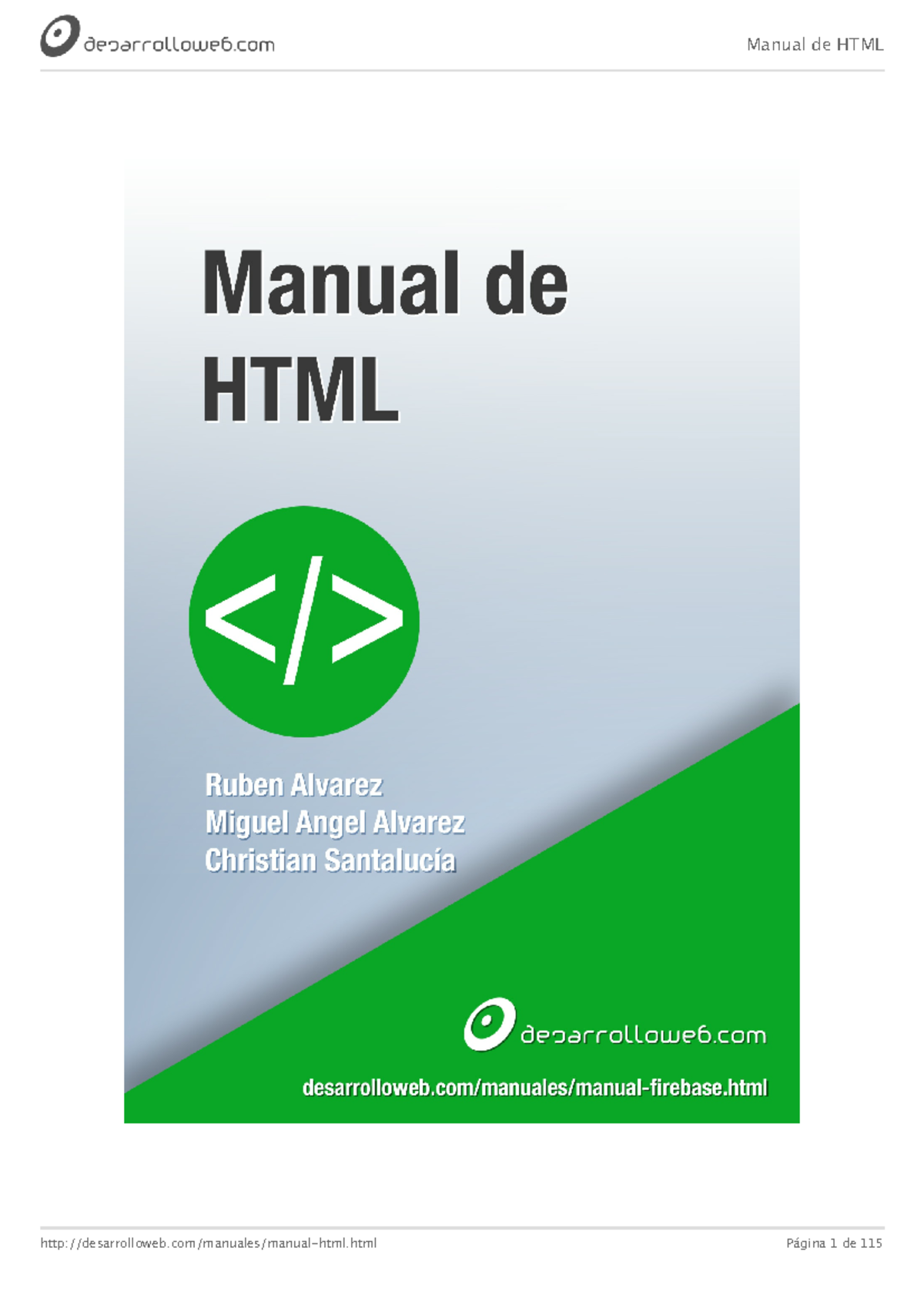 Manual-html - asdcfvvb - Introducción: Manual de HTML ####### El Manual de HTML te enseña a ...