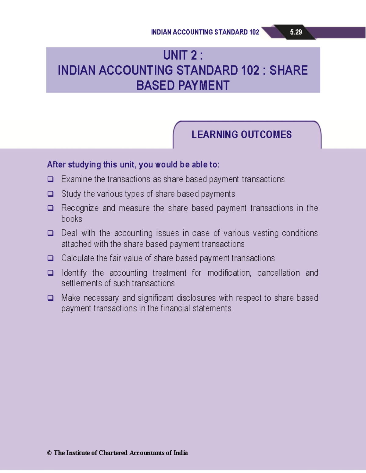 09 Ind AS 102 - ICAI Study Material - ####### INDIAN ACCOUNTING ...