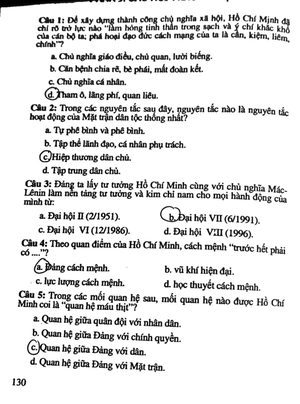 BỘ CÂU HỎI TRẮC NghiệM ÔN TẬP MÔN Tthcm - TRƢ N O ƢƠN MỞ ẦU ĐỐ Ợ , Ơ Á Ê U À Ĩ C T NG H CHÍ ...