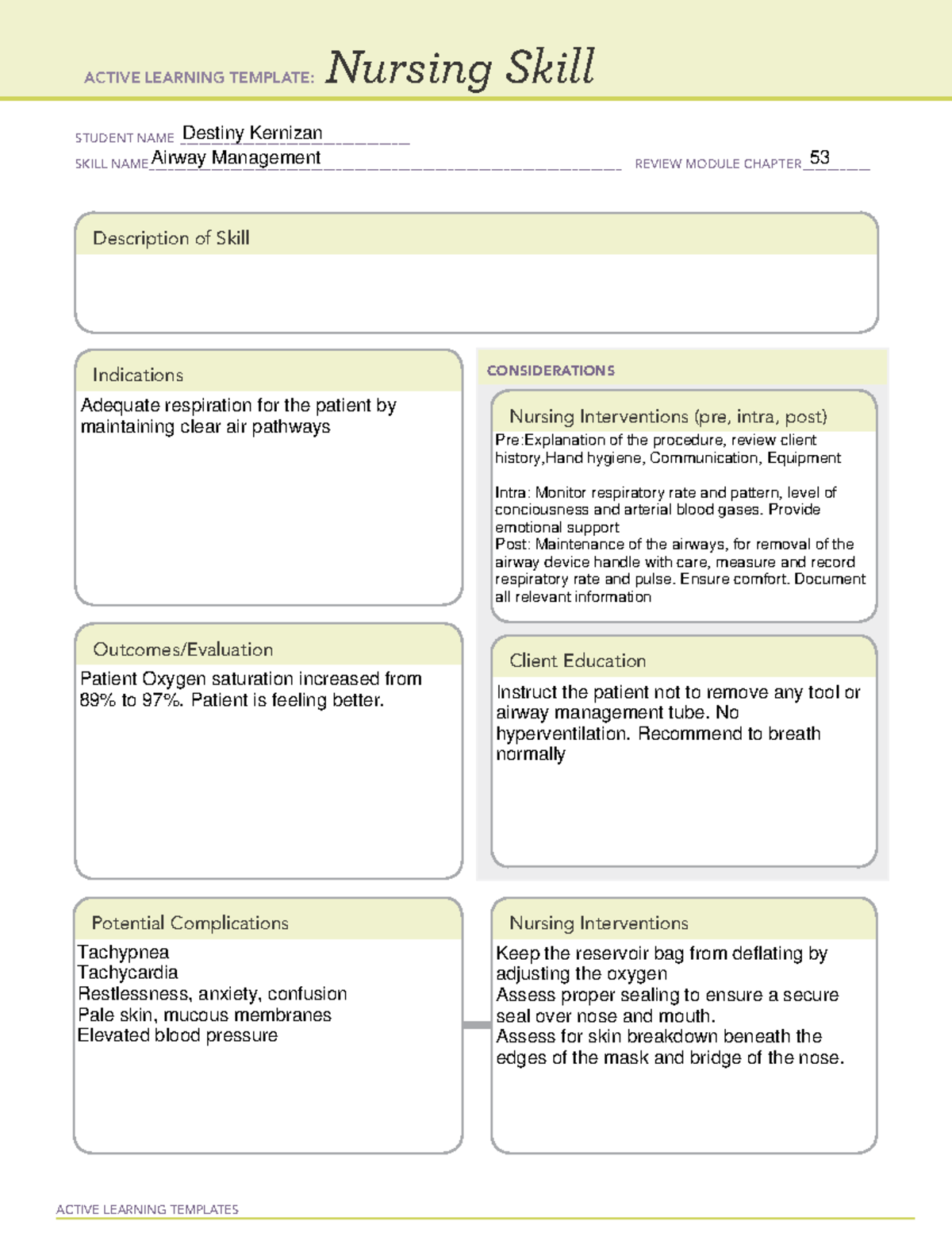 Airway Management- Performing Chest Physiotherapy CH 53 - 290 - ACTIVE ...