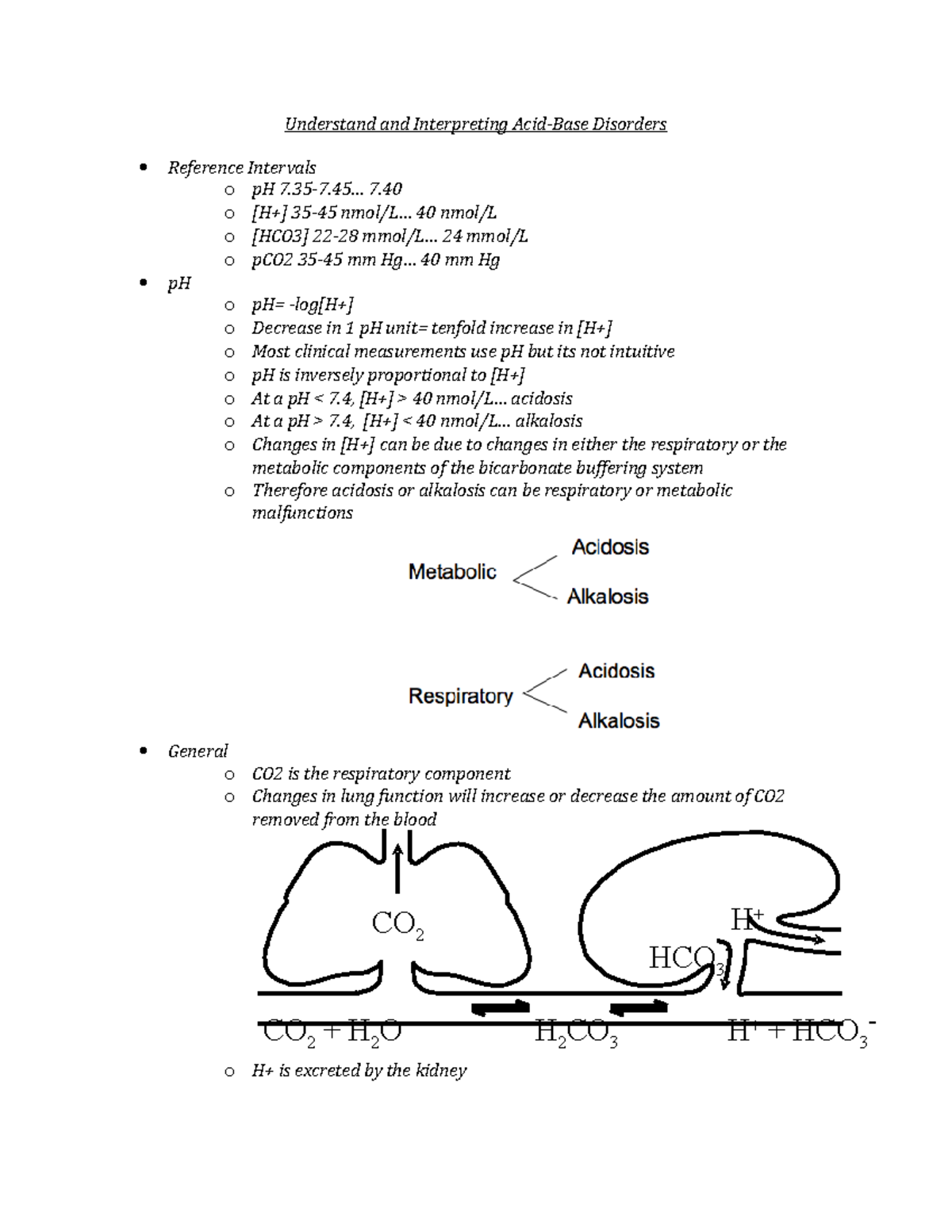 7. Understand and Interpreting Acid-Base Disorders - Understand and ...