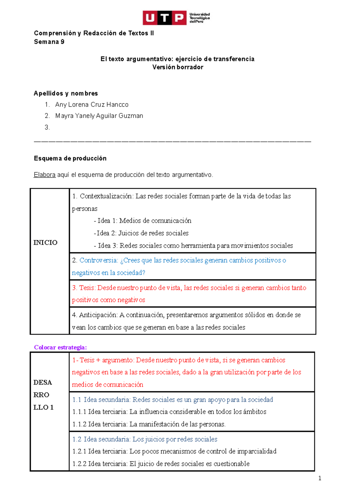 S9 comprension - Jsksksks - Comprensión y Redacción de Textos II Semana ...