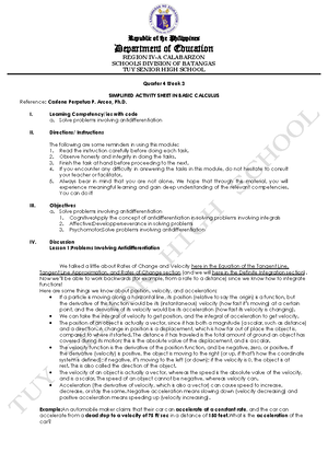 MATH- Reviewer- Prelim - Mathematics in the Modern World - OLFU - Studocu