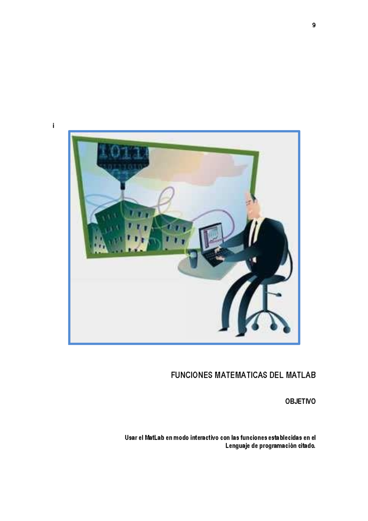 Funcionesmatematicasdel Matlab - ° FUNCIONES MATEMATICAS DEL MATLA B ...