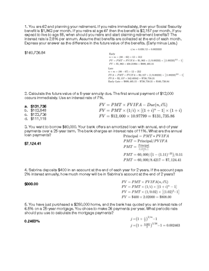 BU283 Futures Options - Lecture Notes - Introduction Futures: a future ...