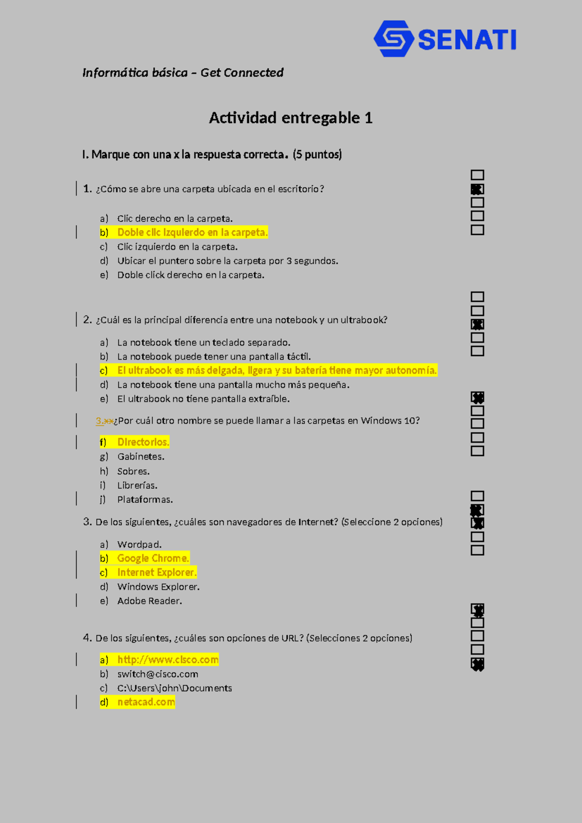 Entregable 01 Informatica Completado - Informática básica – Get Connected Actividad entregable 1 ...
