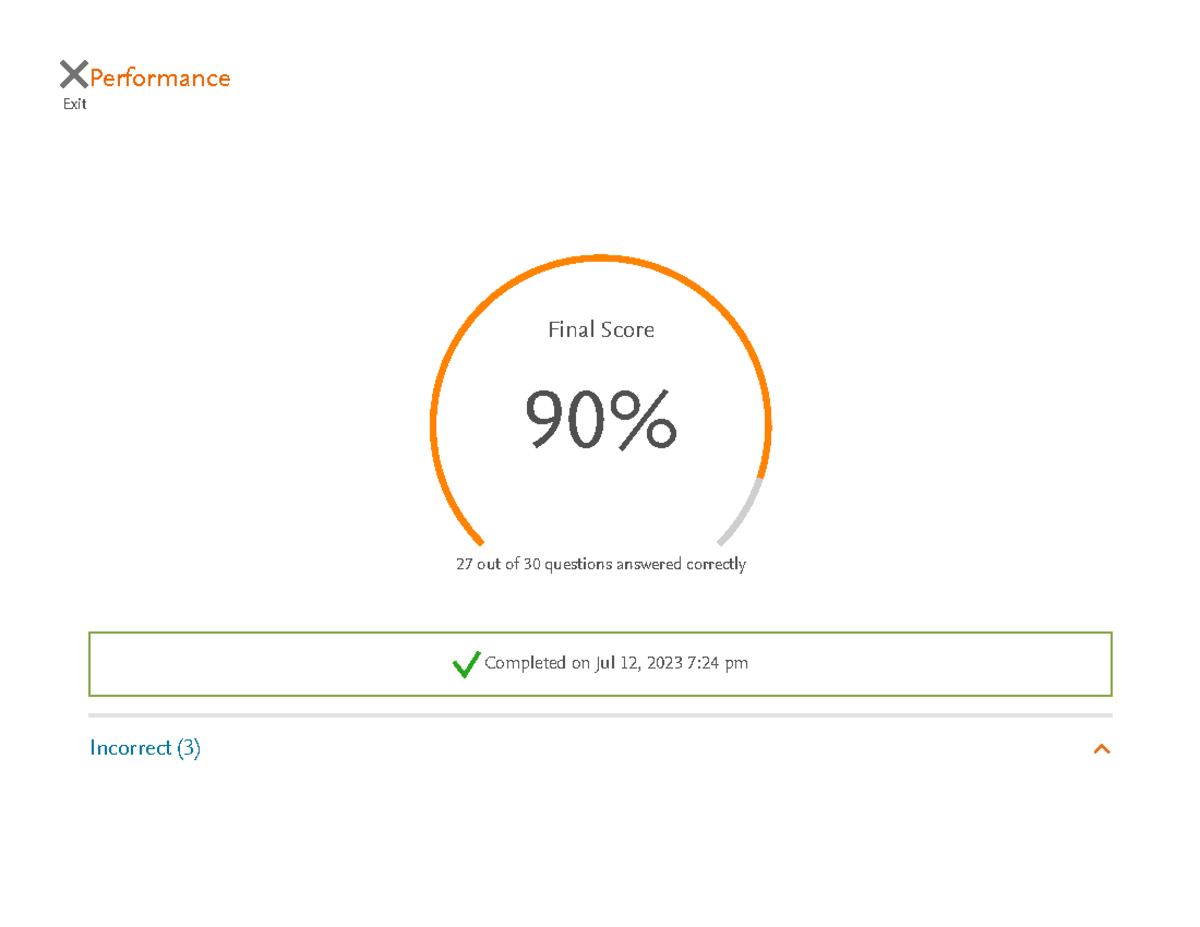 Pharm EAQs - Ch 17-23 - Adaptive quizzes. - Exit Performance Final ...