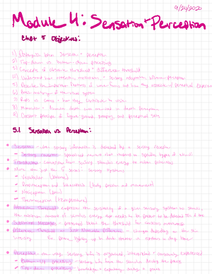 Psych 100 Module 2- Psychology and Research - 8/31/ Module 2 : Psych ...