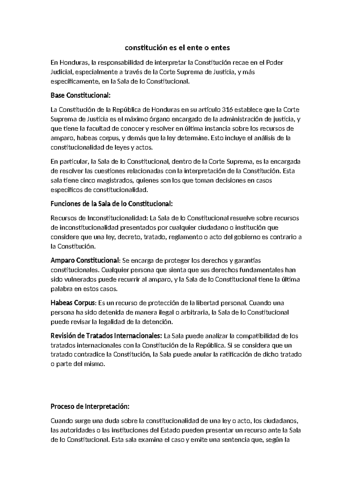 Constitución es el ente o entes - constitución es el ente o entes En ...
