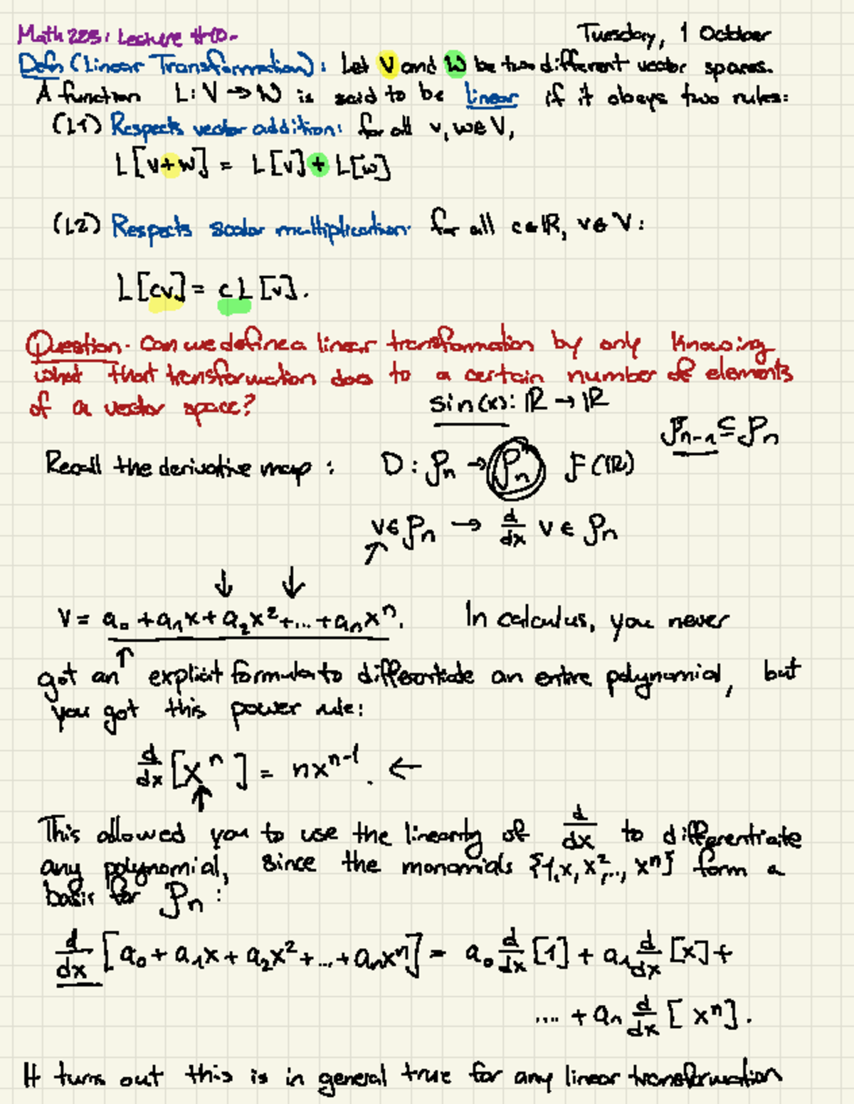 Lec 10 - October 1 - notes from lecture - Math 223 : Lecture #10 ...