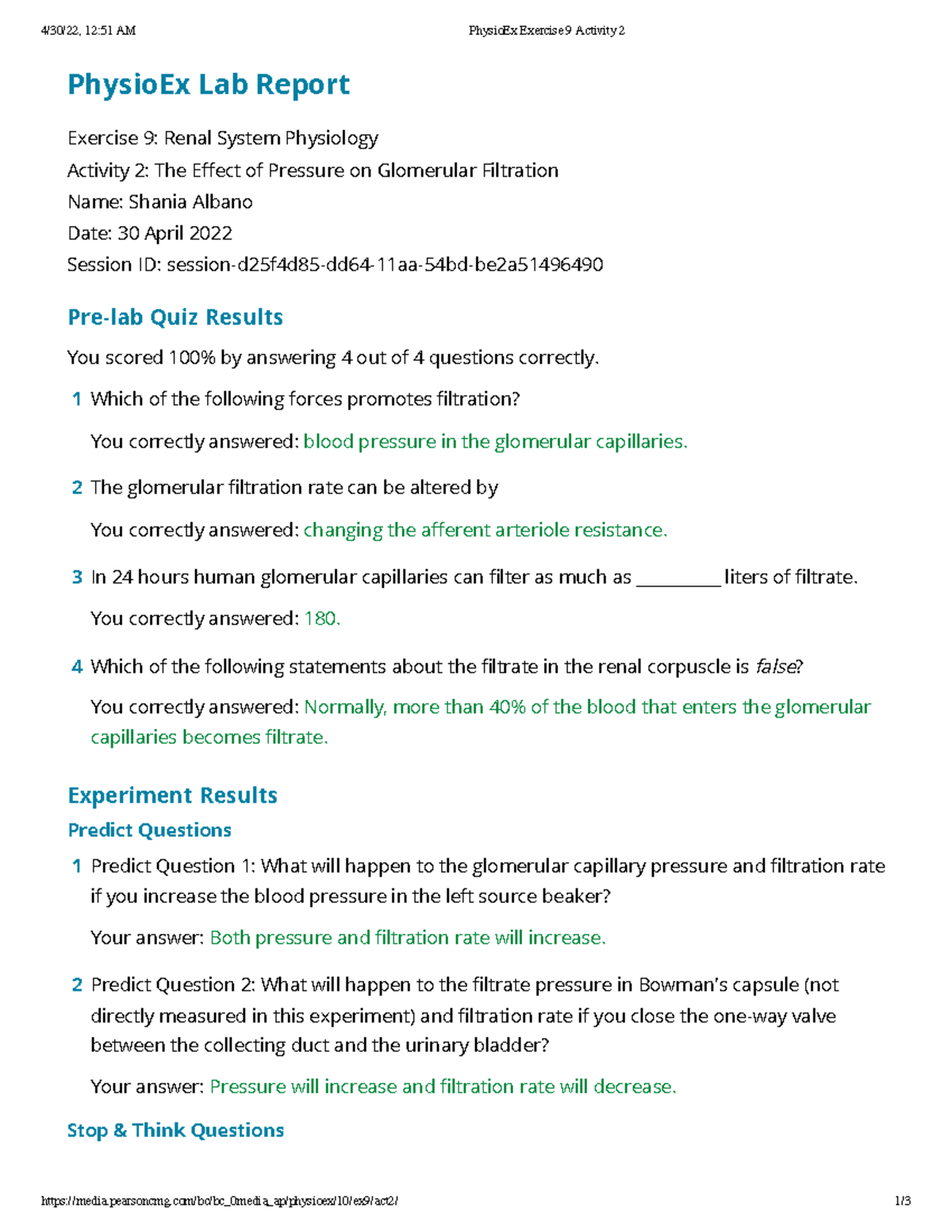 CH 25 Physio Ex Exercise 9 Activity 2 - 4/30/22, 12:51 AM PhysioEx ...