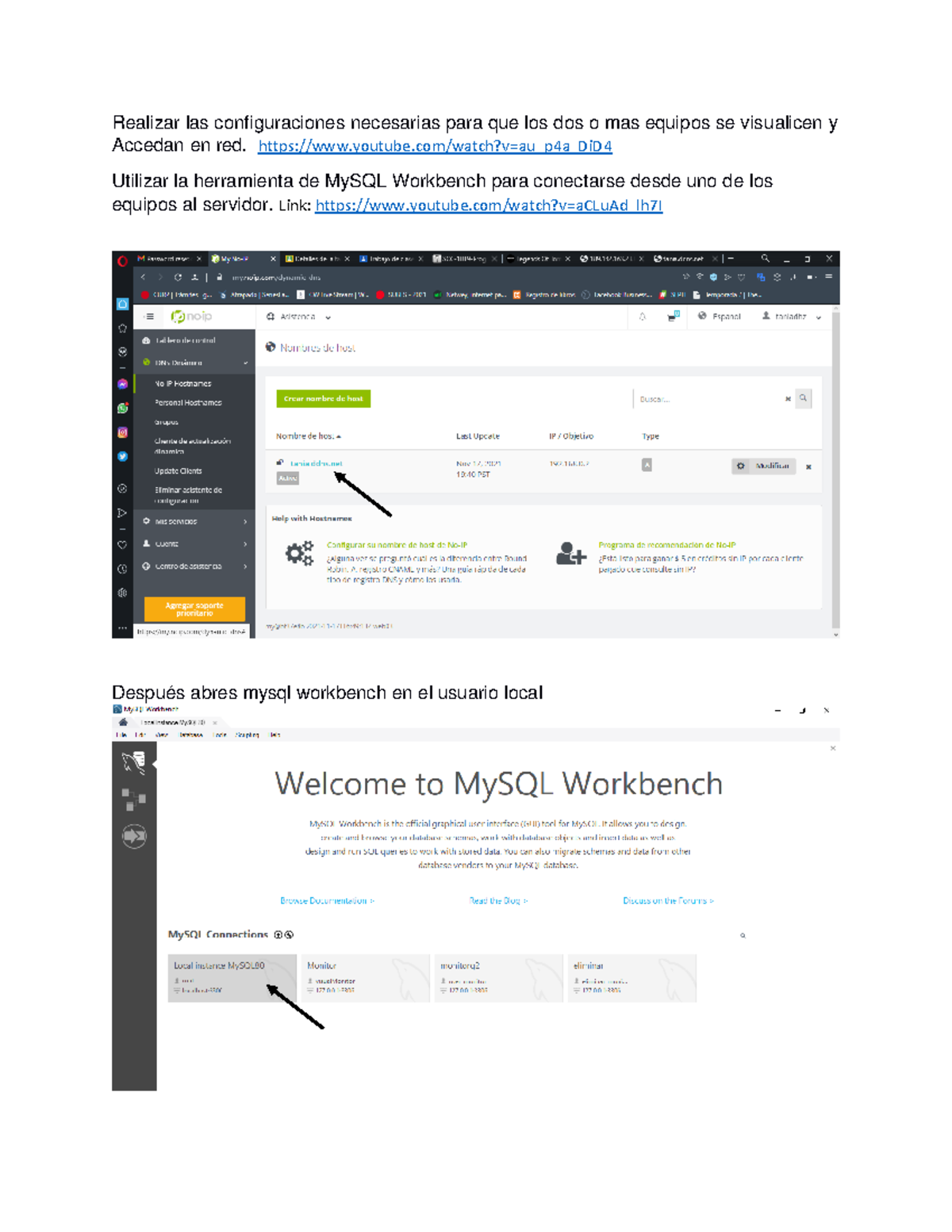Utilizar la herramienta de MySQL Workbench para conectarse al servidor ...
