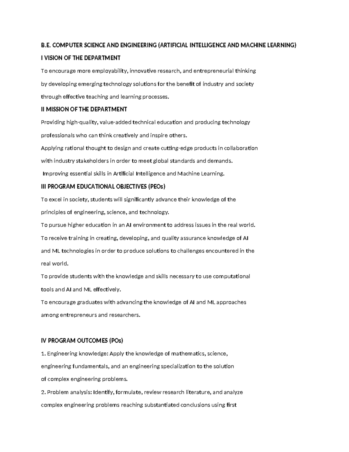 I AIML CF - Summary Machine Learning - B. COMPUTER SCIENCE AND ...