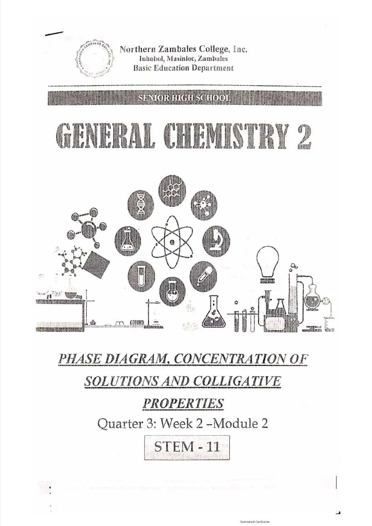 Pdf-general-chemistry-2-q3-m2 compress - BS Psychology - Studocu