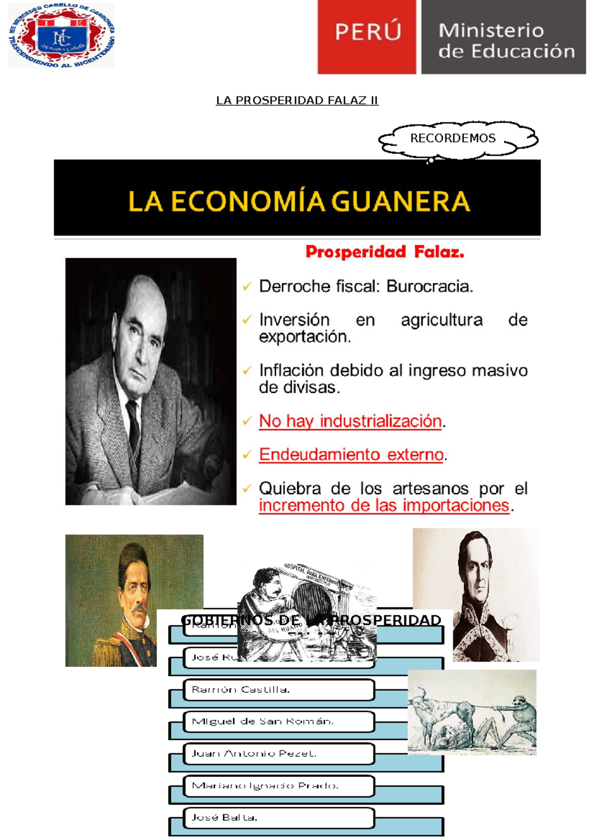 LA Prosperidad Falaz II - LA PROSPERIDAD FALAZ II RECORDEMOS ...