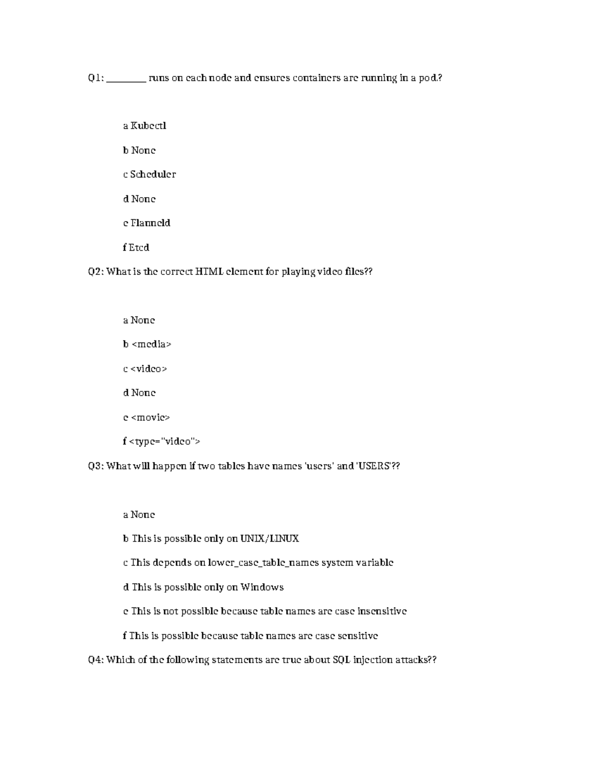 1 Chapter Summary for JNUU - Q1: __________ runs on each node and ...