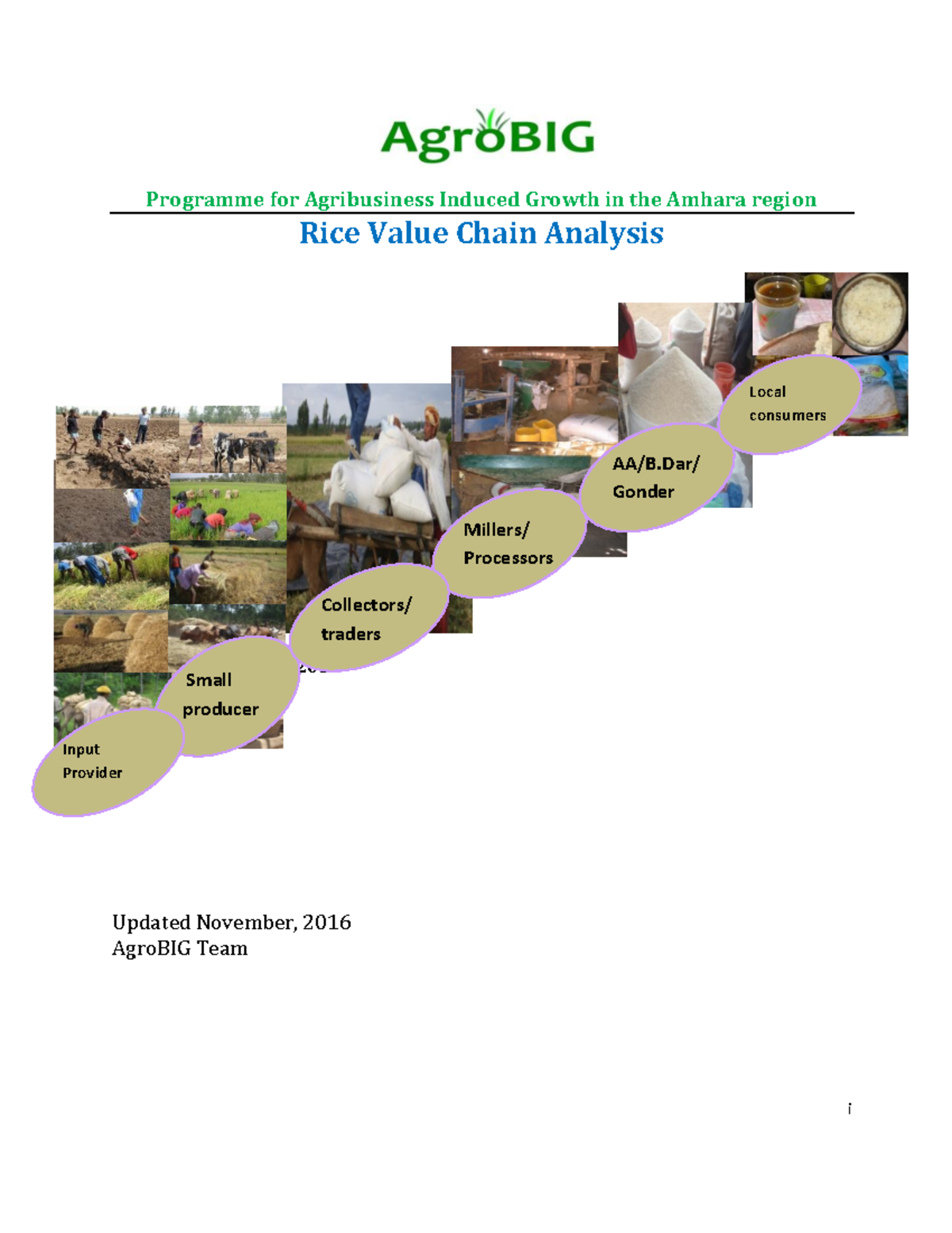 1.4 Value Chain Analysis RICE Update Nov 2016 - i Programme for ...