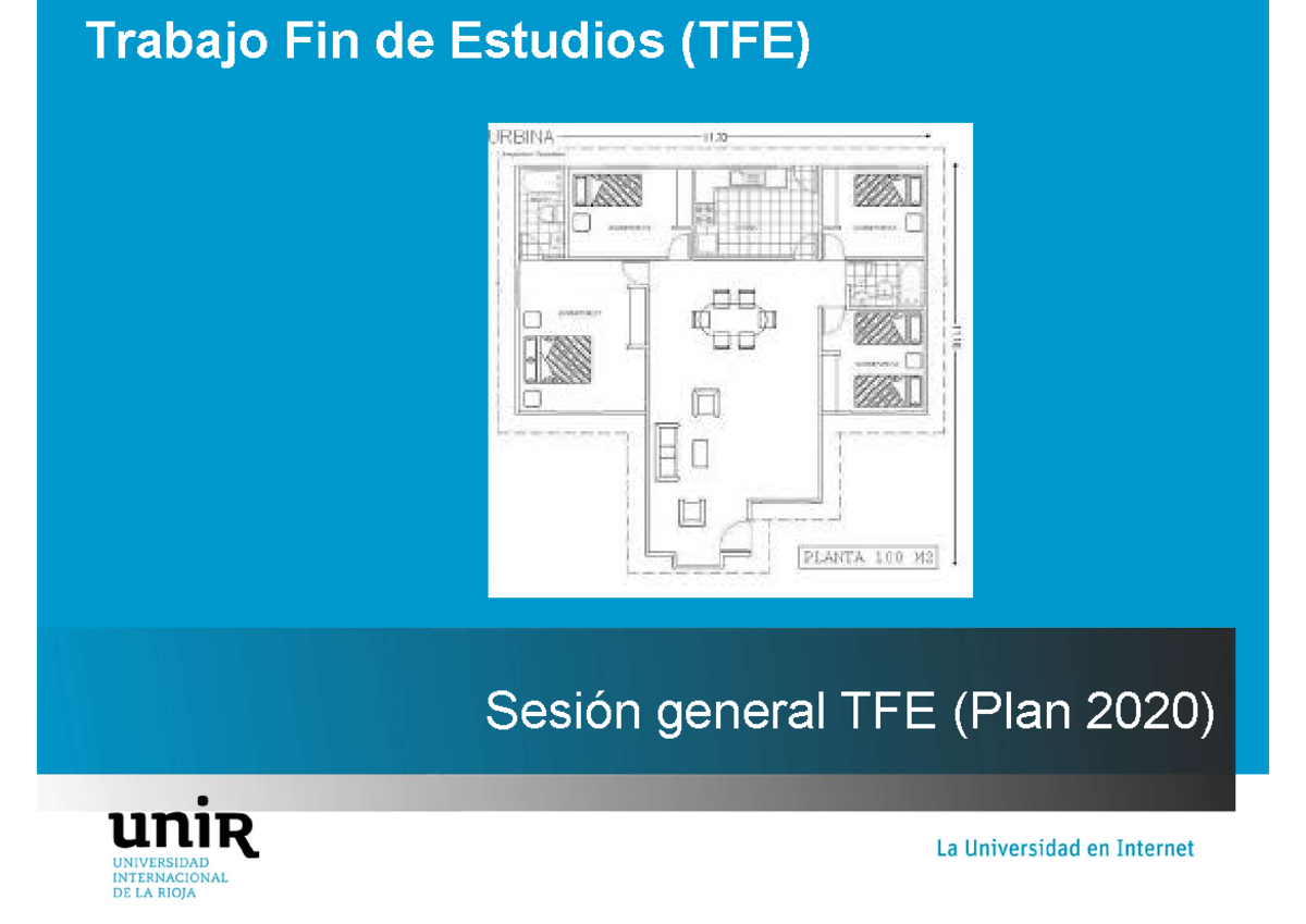 Sesiongeneral Presentacion TFE Master SIG-1 - Trabajo Fin de Estudios (TFE) Sesión general TFE ...