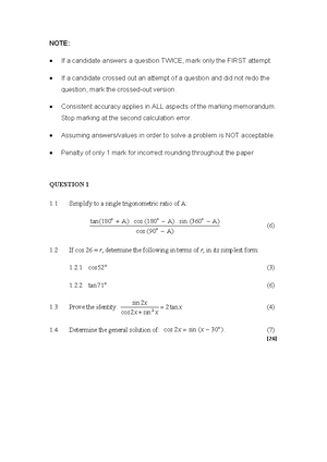 Gr10 Mathematics P1 (ENG) NOV Question Paper hlayiso - GAUTENG ...