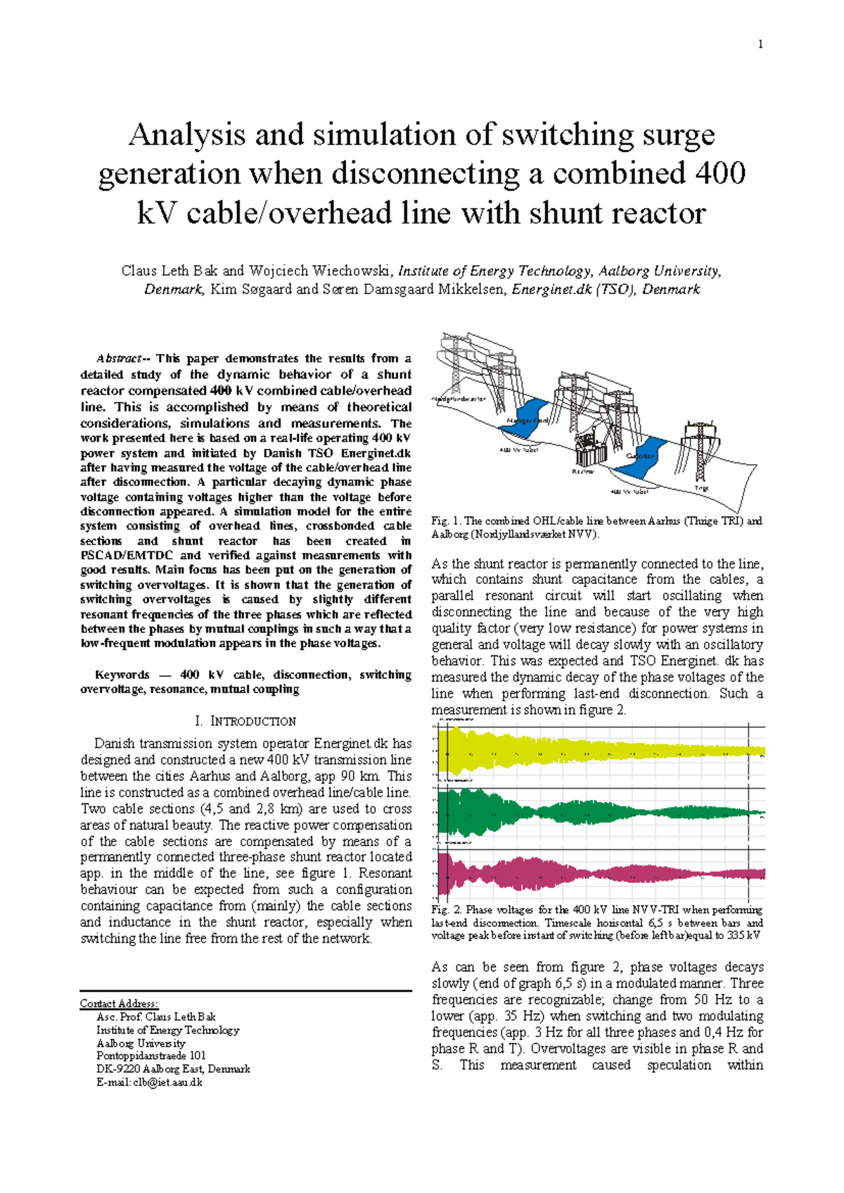 Paper 4 - Abstract- This paper demonstrates the results from a detailed ...