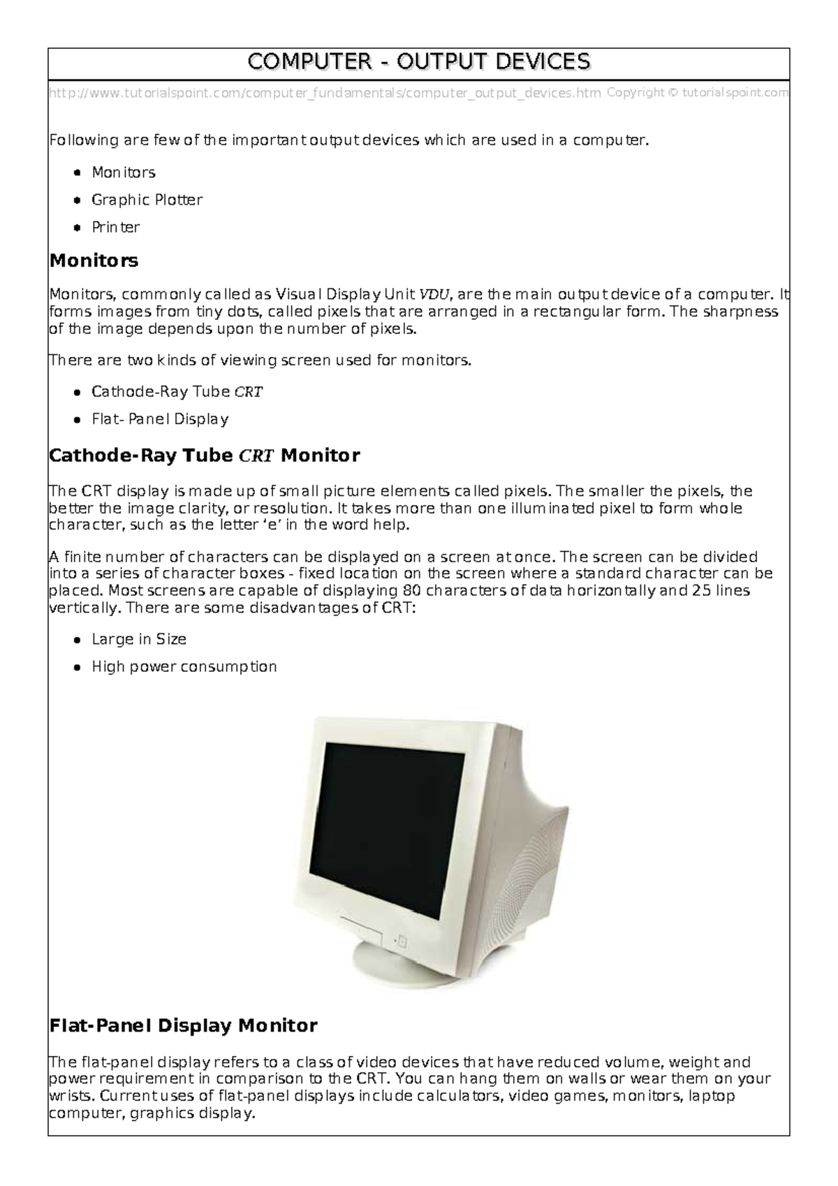 Output Computer Fundamentals at Paul Nichols blog