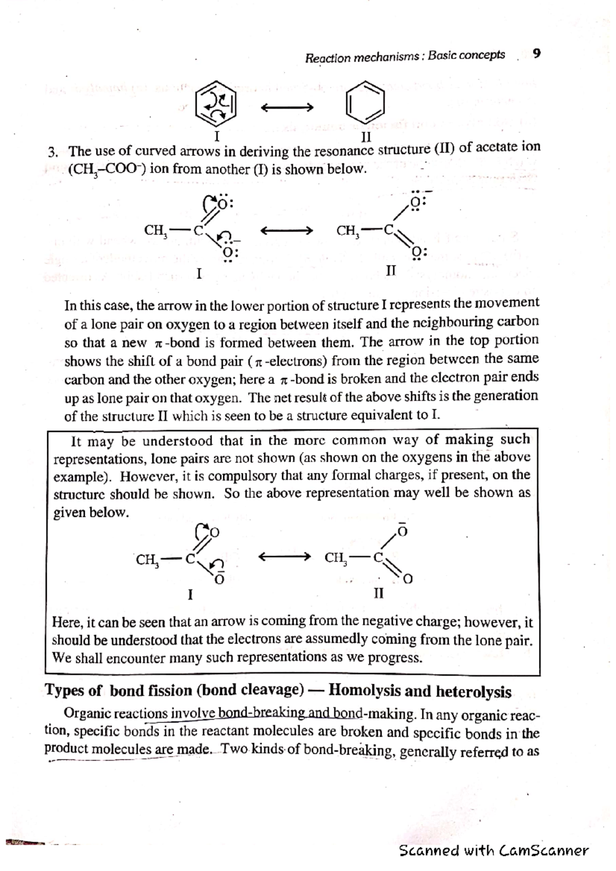 2 - Organic chemistry notes 4th semester Reaction mechanism:basic ...