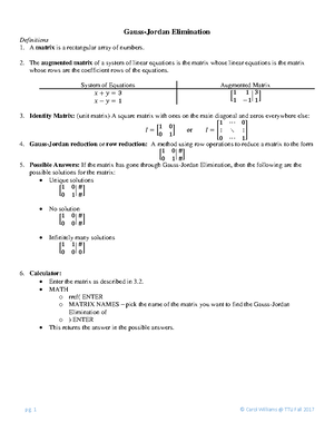 1330 3-1 and 3-2(1)(1) - Sunday Esebre - MATH 1330 - Studocu
