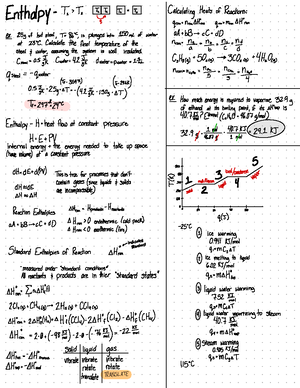 Chemistry Entropy Pt. 2 (Gibbs Free Energy) - CHGN122 - Studocu
