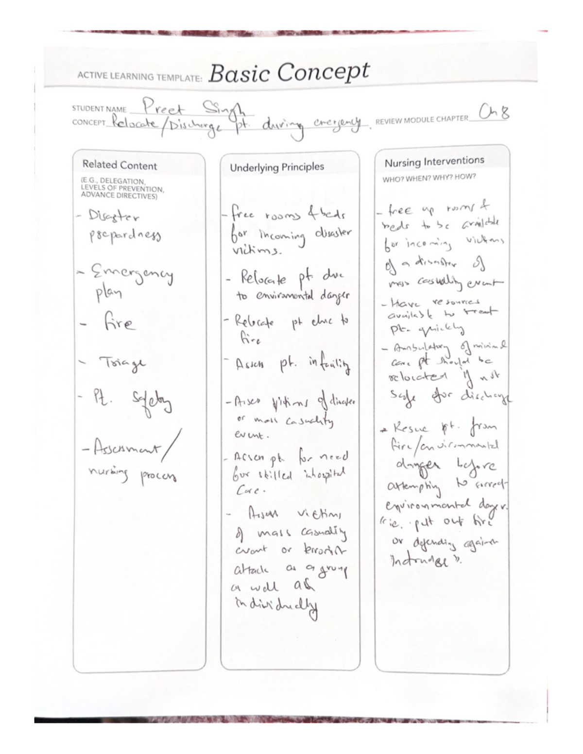 Active Learning Template Basic Concept - Studocu