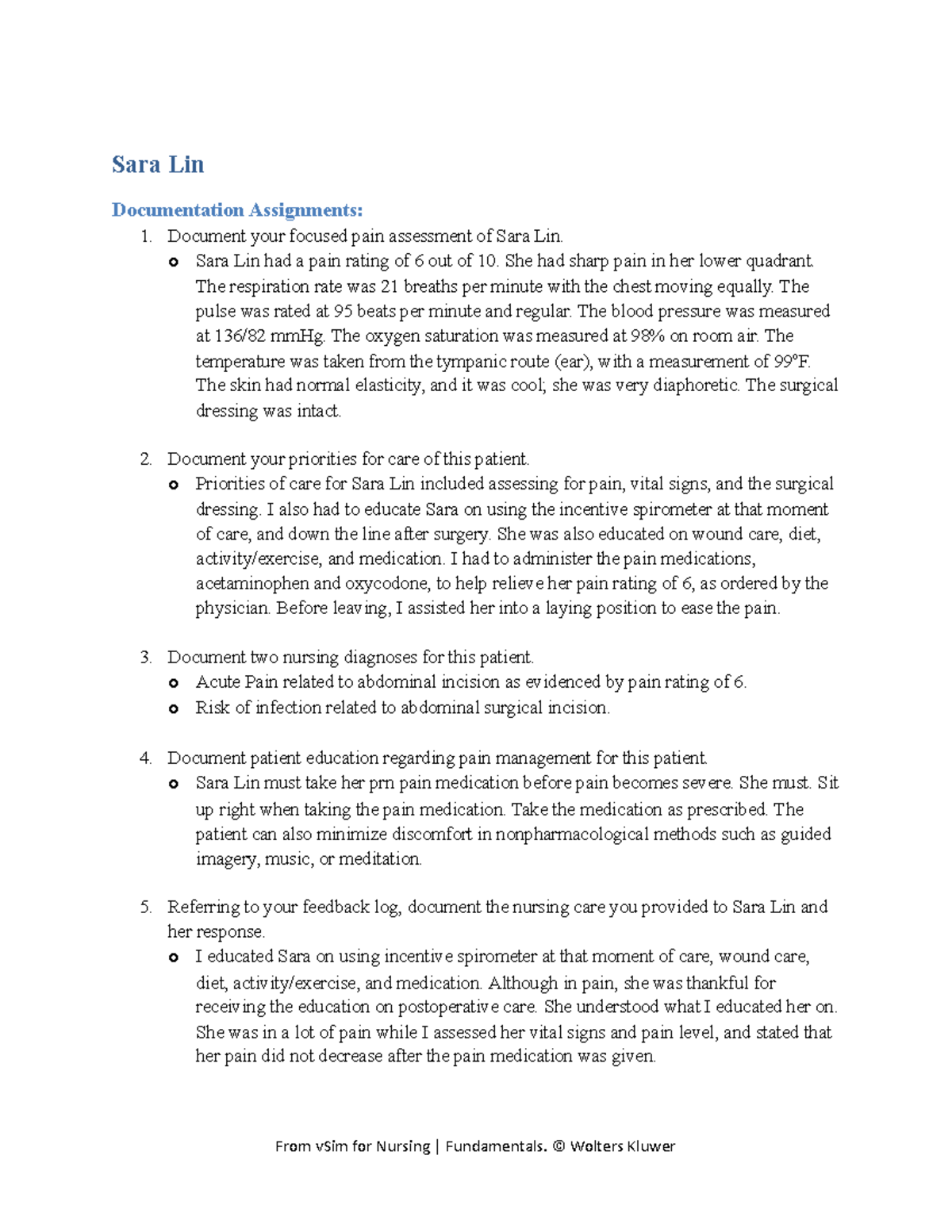 Sara Lin Documentation VSIM - Sara Lin Documentation Assignments ...